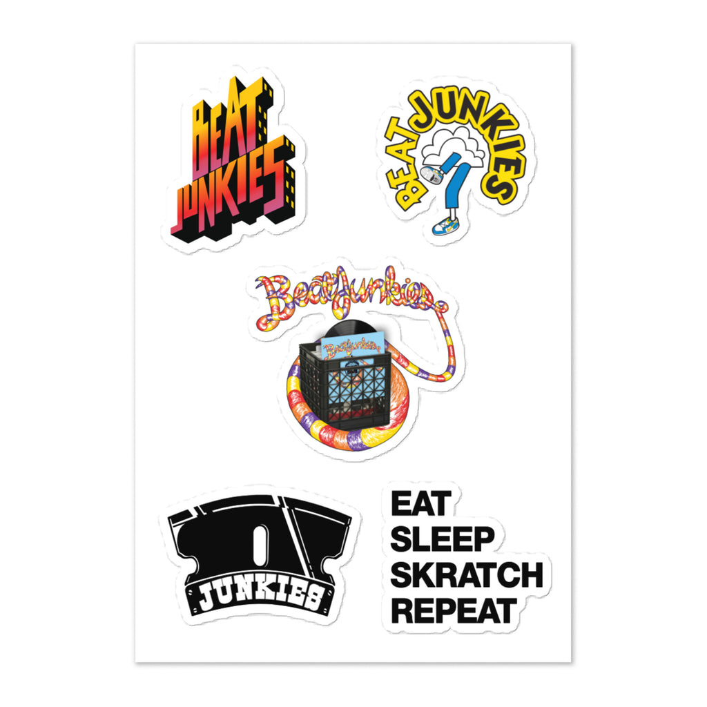 Junkie #3 Sticker sheet – Beat Junkies Store